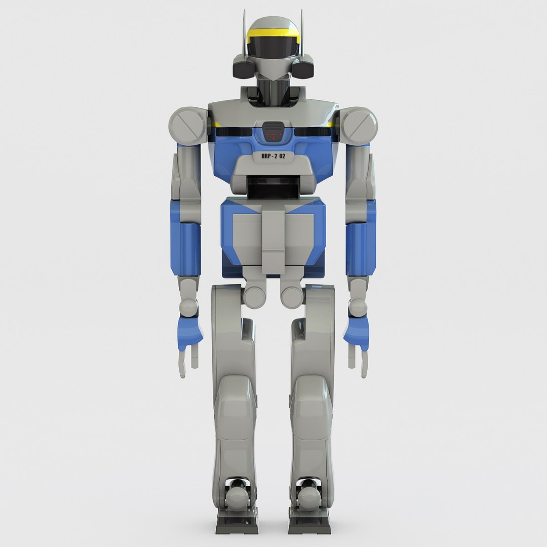 3d Model Humanoid Robot Hrp-2 Promet