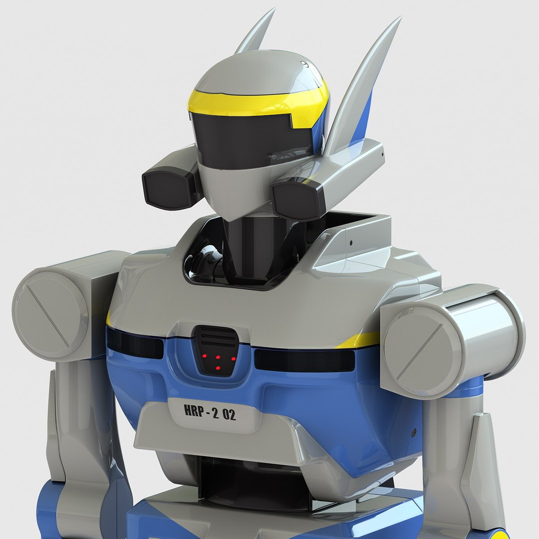 3d Model Humanoid Robot Hrp-2 Promet