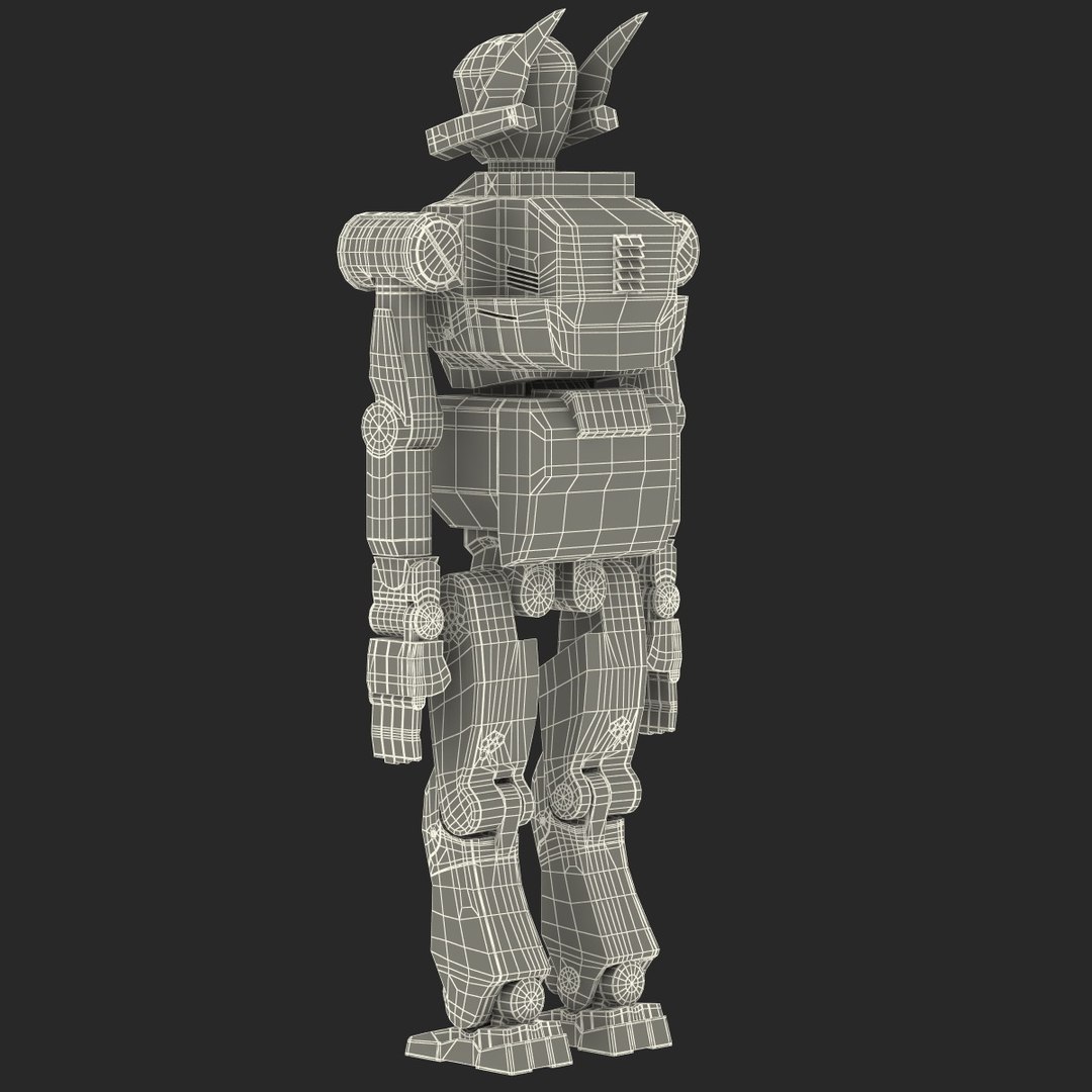 3d Model Humanoid Robot Hrp-2 Promet