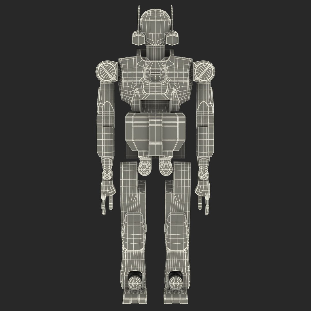 3d Model Humanoid Robot Hrp-2 Promet