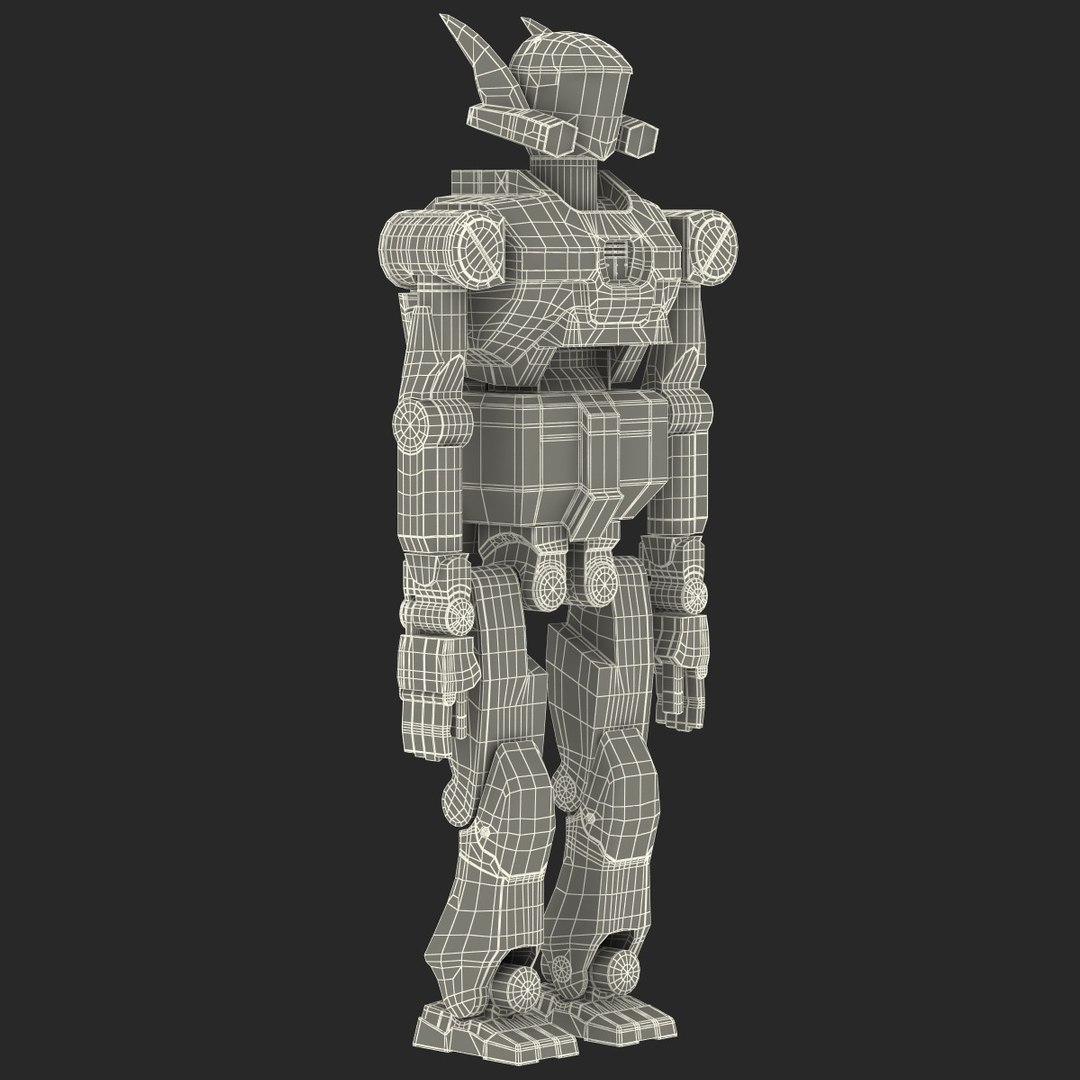 3d Model Humanoid Robot Hrp-2 Promet