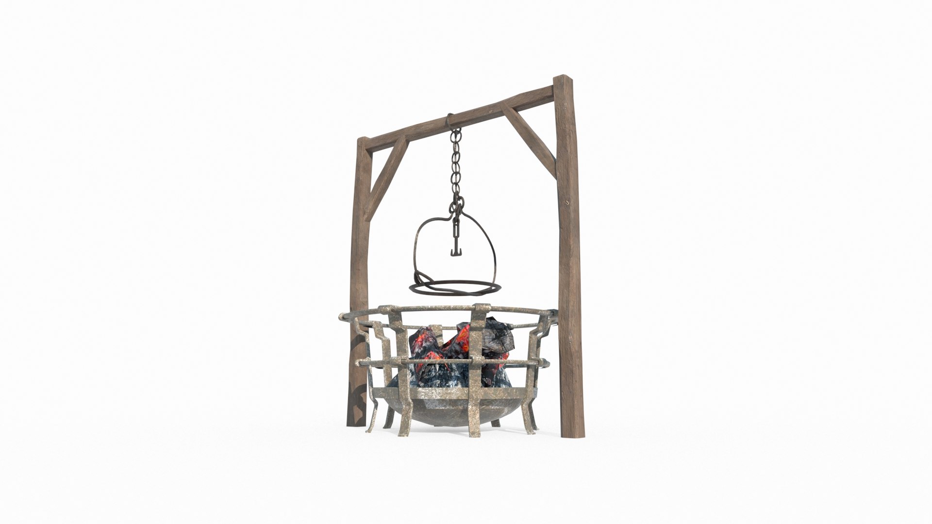 Ancient Brazier 3D Model - TurboSquid 2348510