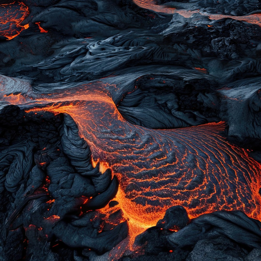 3D Volcanic Lava HD 8K - TurboSquid 2173423
