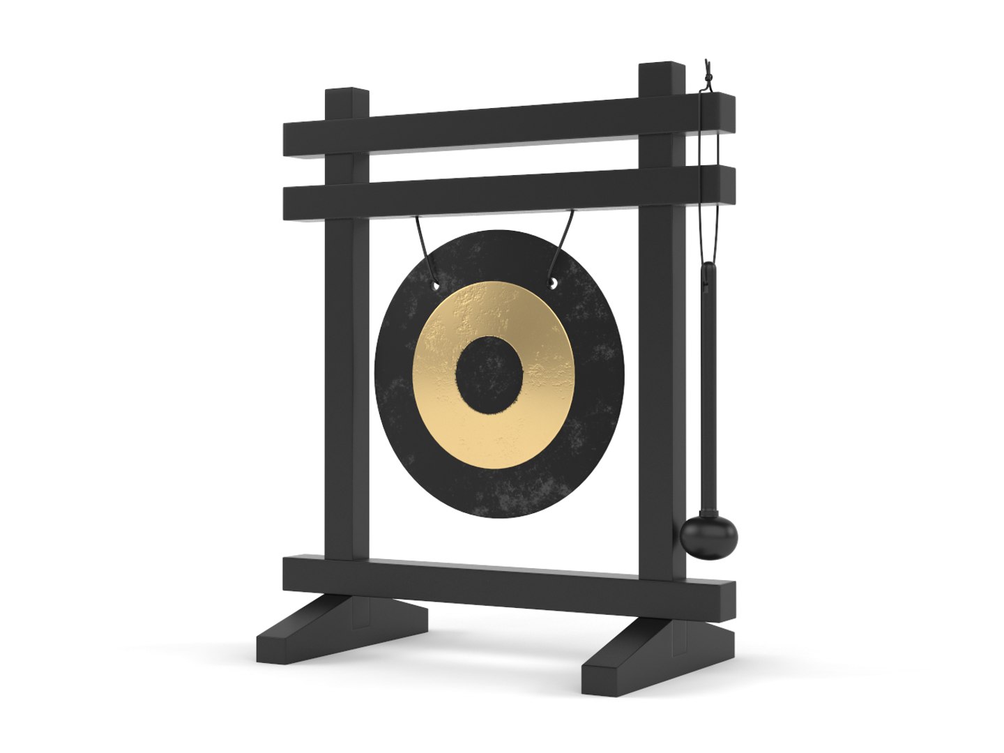 3D table gong - TurboSquid 1560494