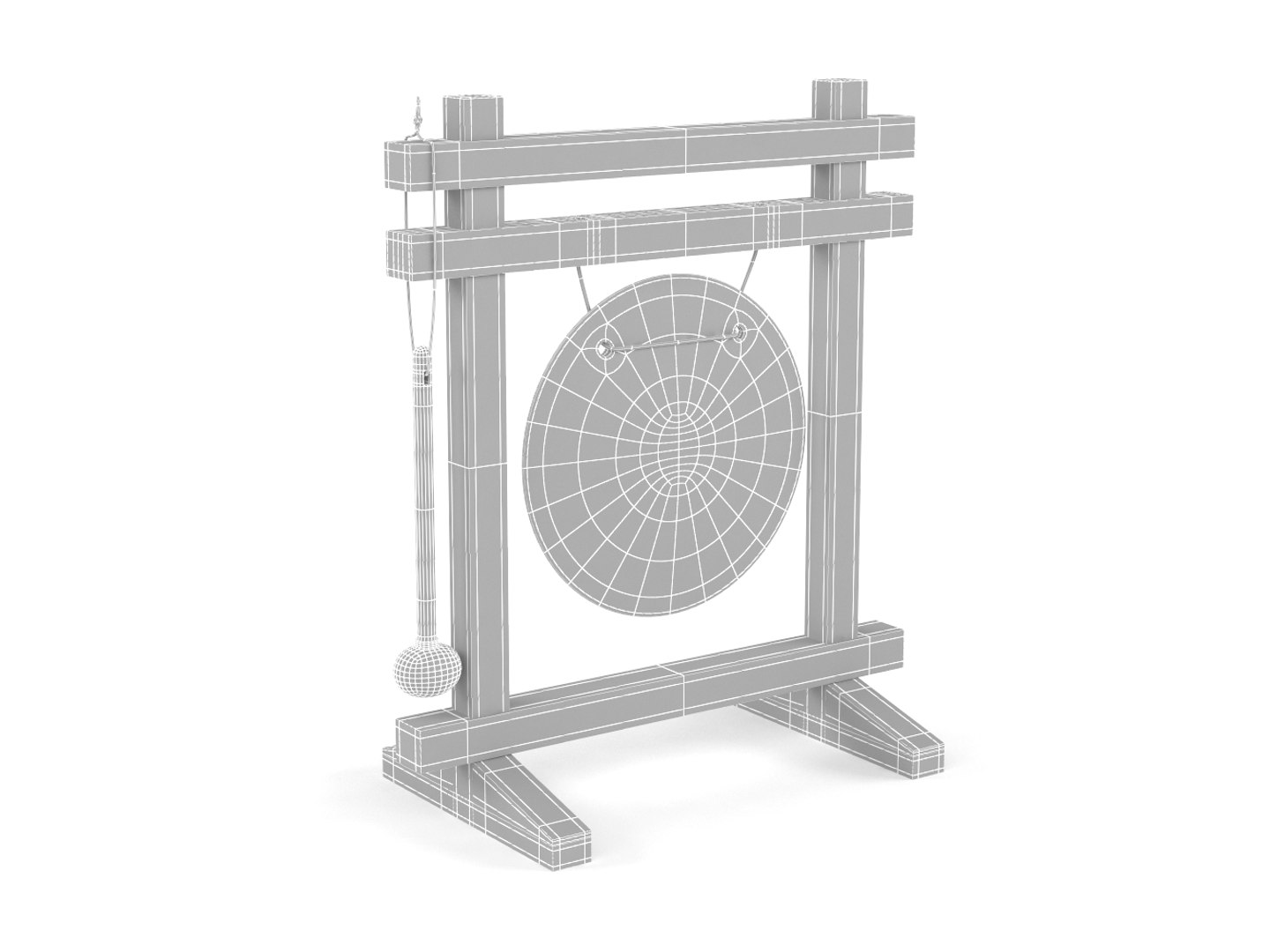 3D table gong - TurboSquid 1560494