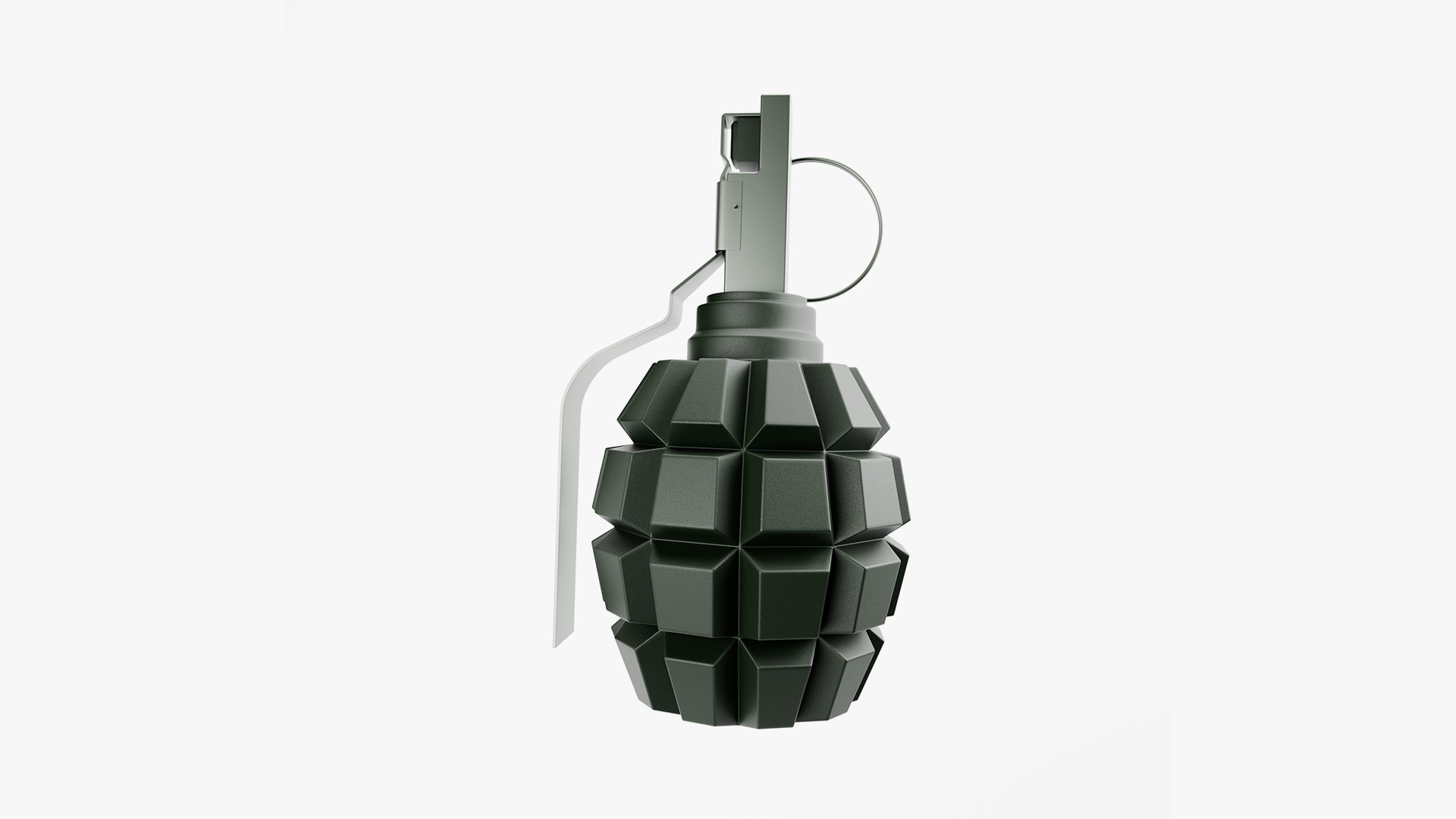 3D Grenade Model - TurboSquid 2190960