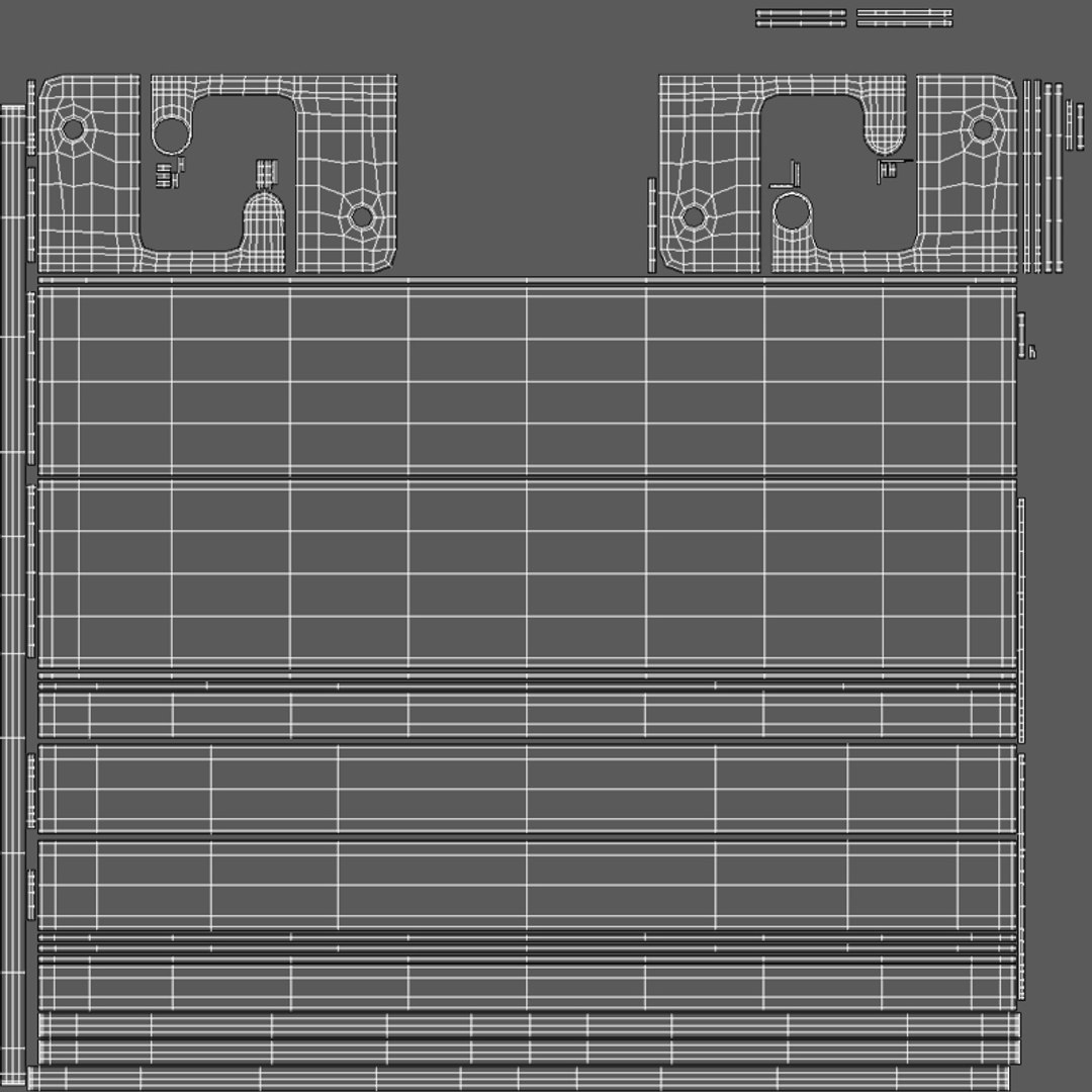 3D Kitchen Rack With Hooks - TurboSquid 1918022