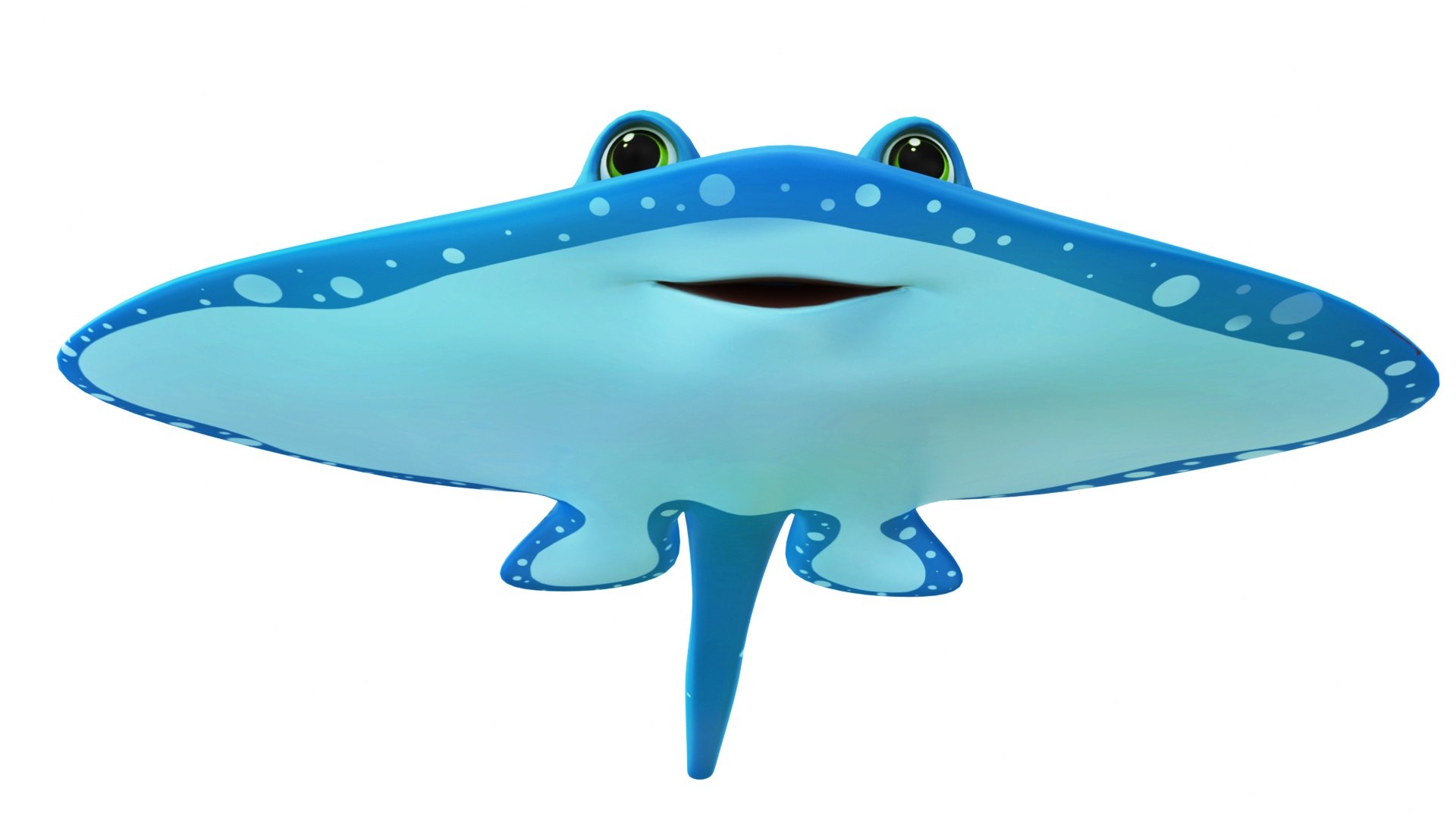 Cartoon Stingray 3D model - TurboSquid 2078327