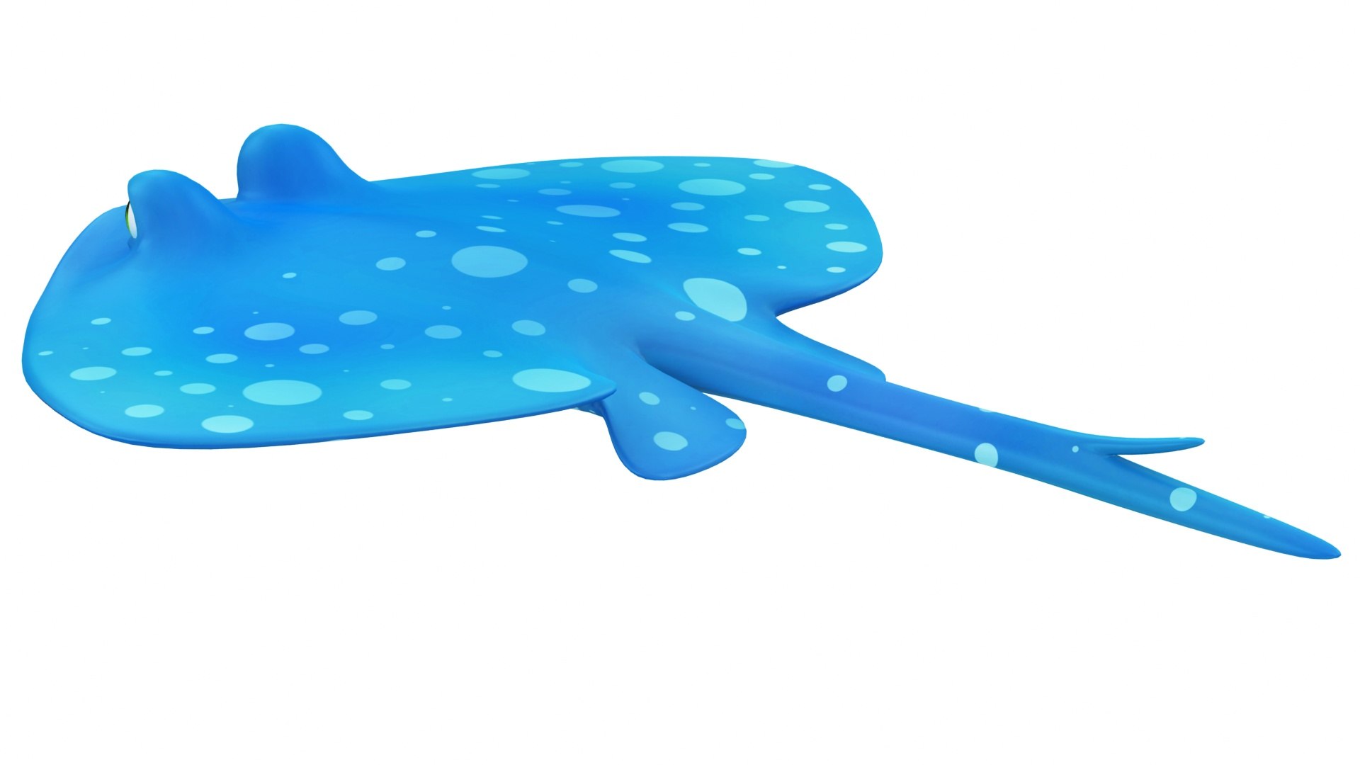 Cartoon Stingray 3D model - TurboSquid 2078327