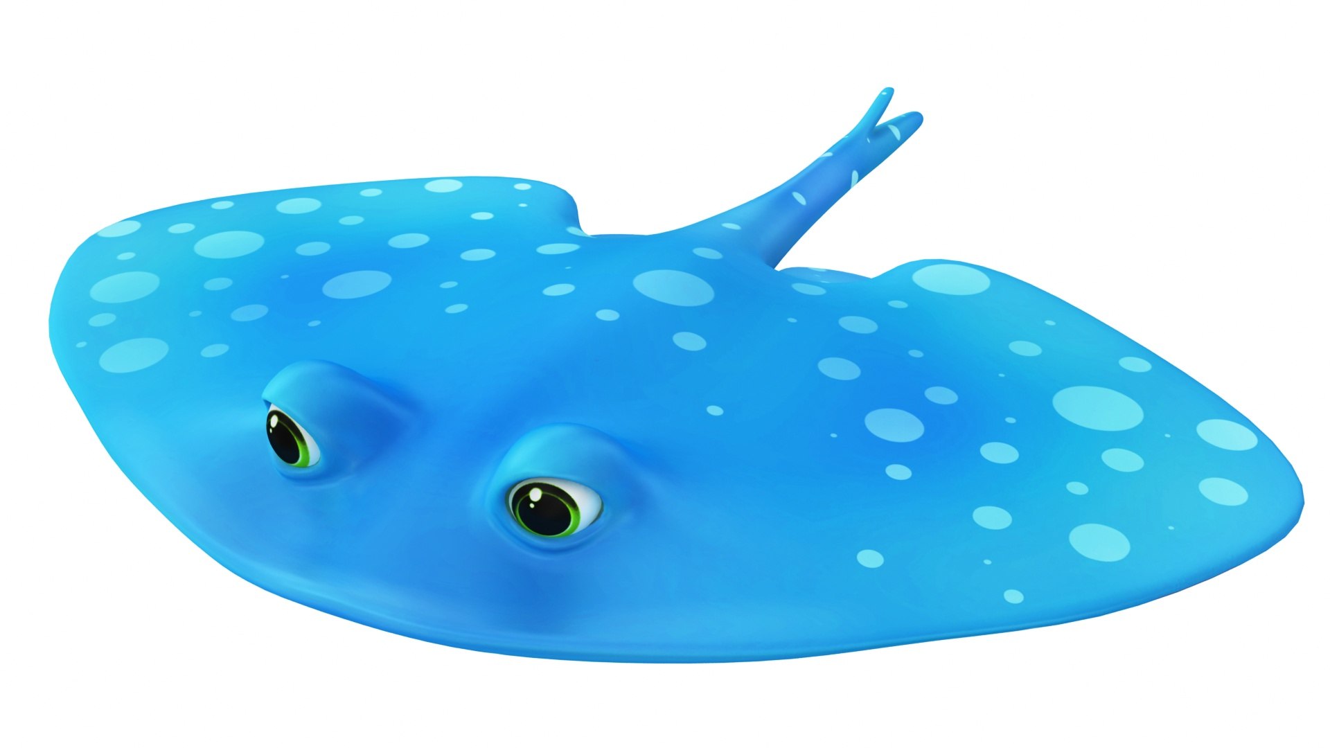 Cartoon Stingray 3D model - TurboSquid 2078327