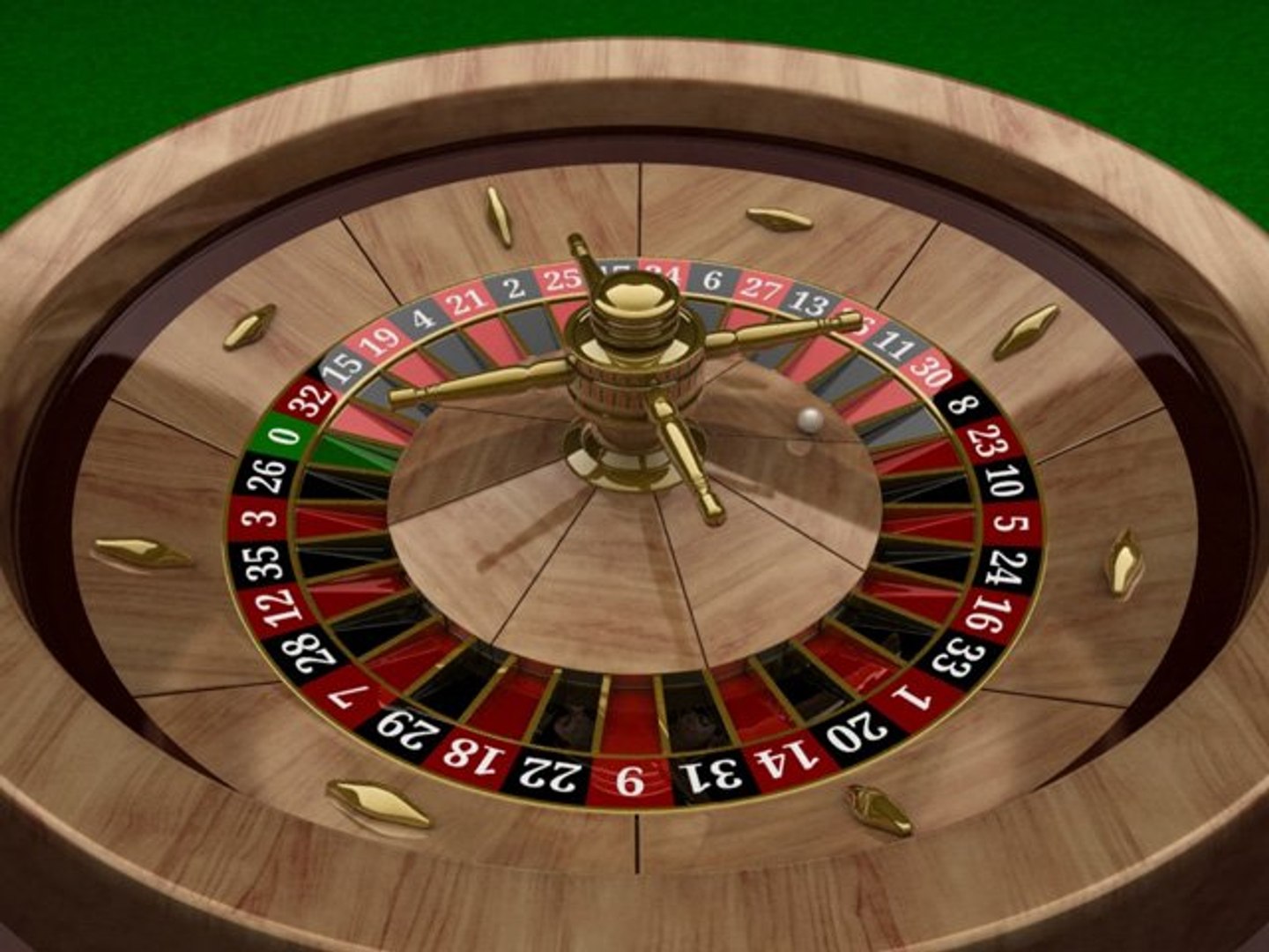 Roulette Wheel 3d Model