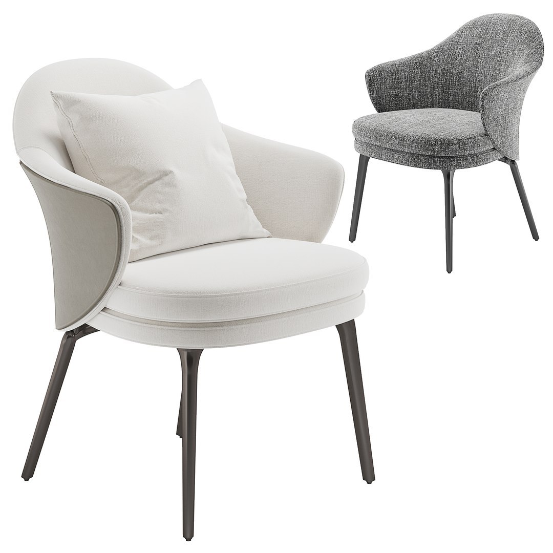 9 Chairs Collection 01 3D model - TurboSquid 2088391