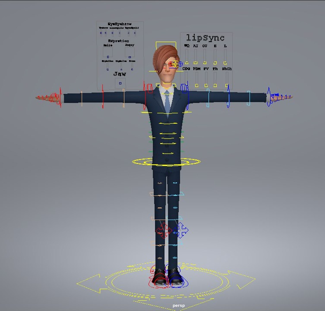 Mickey Cartoon Man 3D Model - TurboSquid 1502374