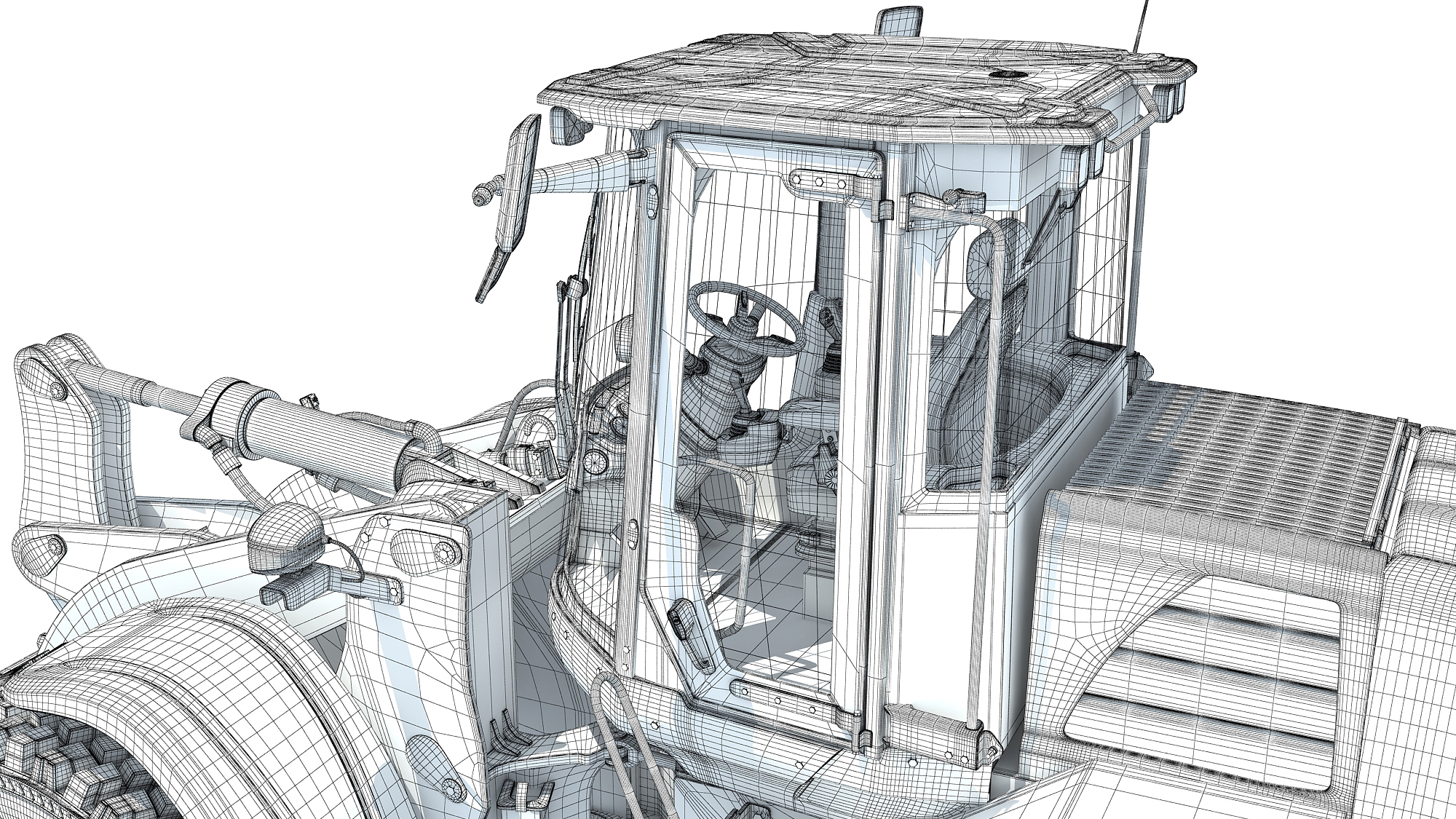 3D wheel load loader model - TurboSquid 1685832