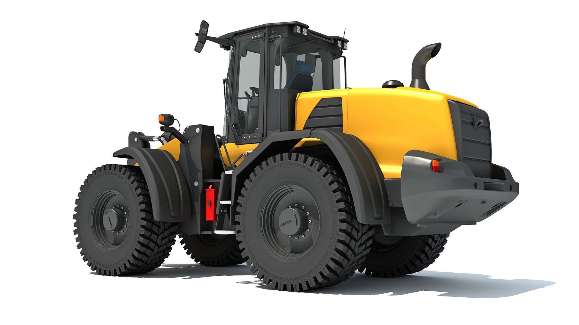 3D Wheel Load Loader Model - TurboSquid 1685832