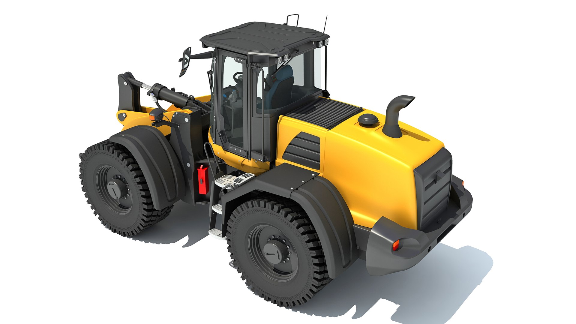 3D Wheel Load Loader Model - TurboSquid 1685832