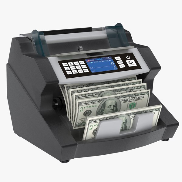 modelo 3d Contador de billetes y clasificador de billetes de dólar ...