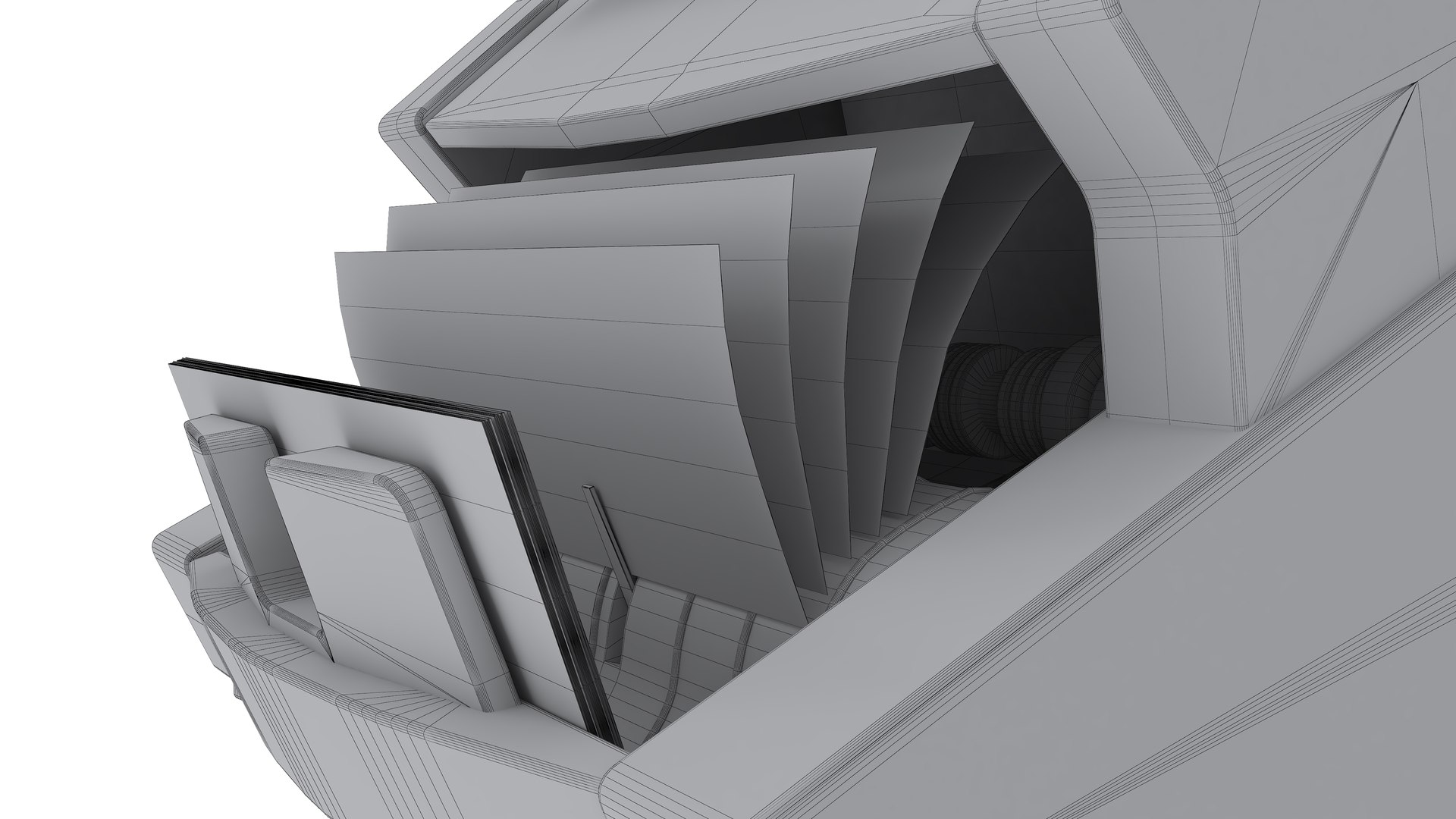 Cash Currency Counter Sorter Bills Dollar Model - TurboSquid 2282482