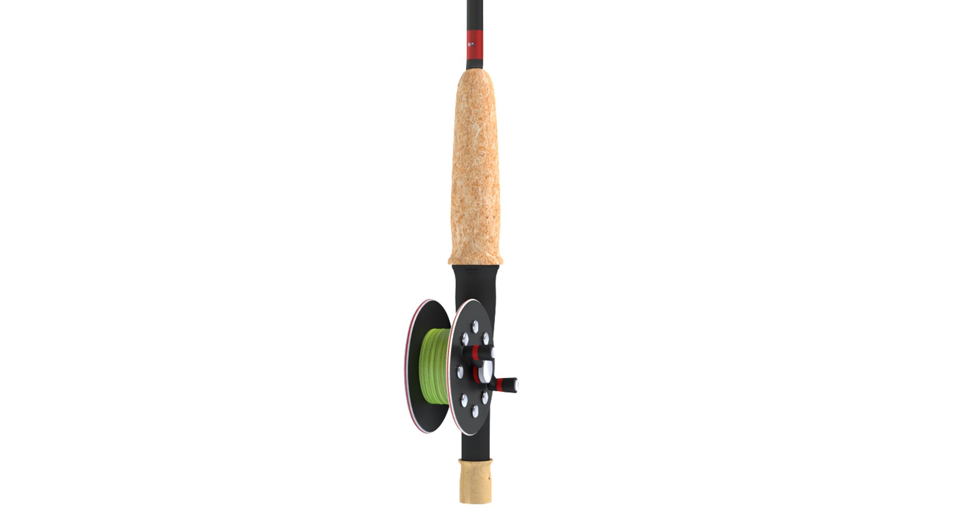 Fly Fishing Pole 3D Model - TurboSquid 1189198