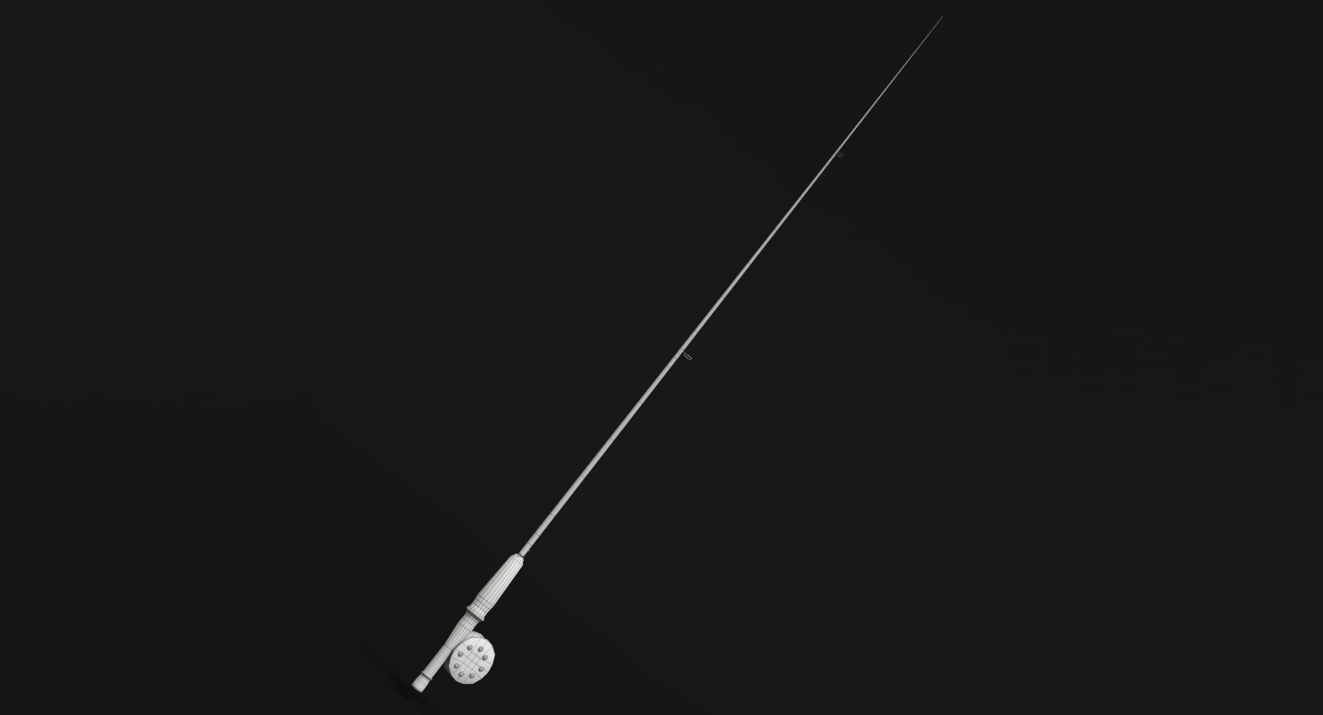 Fly Fishing Pole 3D Model - TurboSquid 1189198