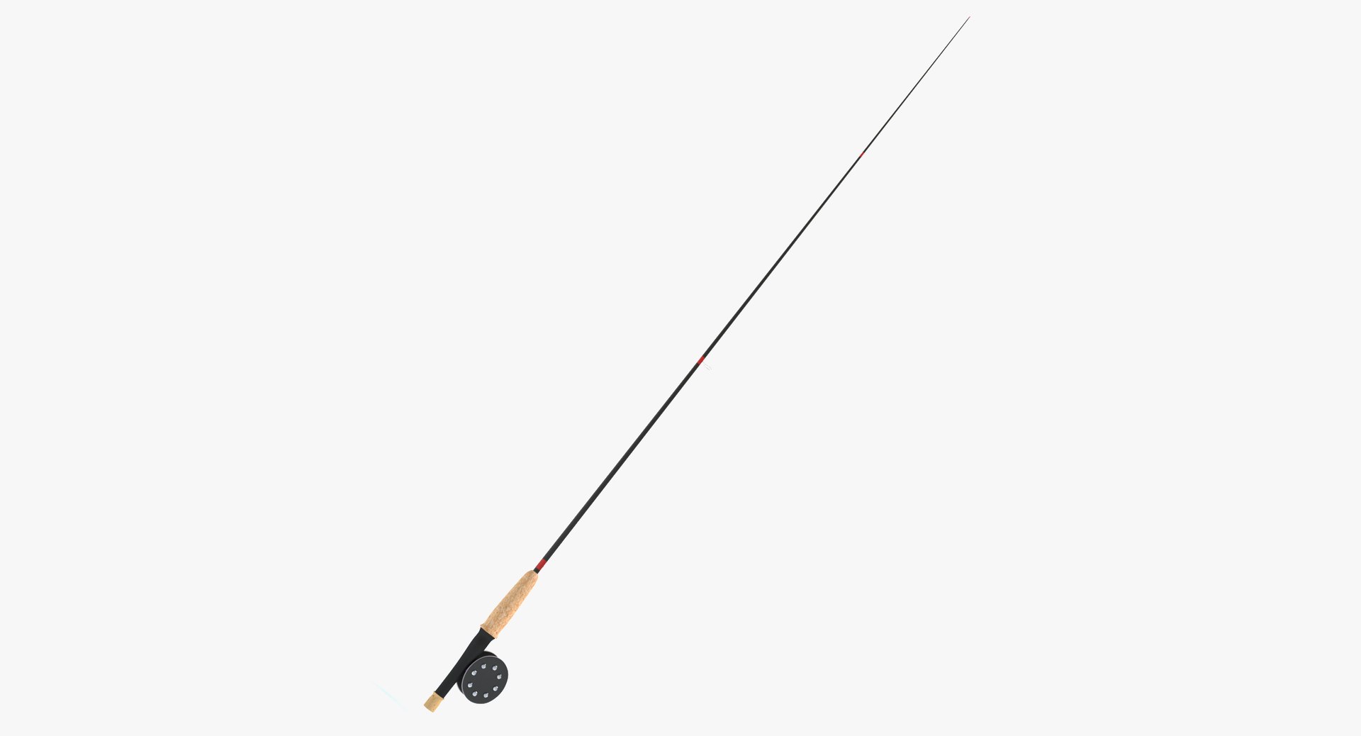Fly Fishing Pole 3D Model - TurboSquid 1189198