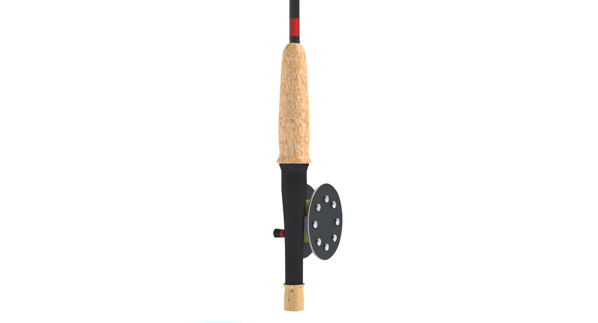 Fly Fishing Pole 3D Model - TurboSquid 1189198