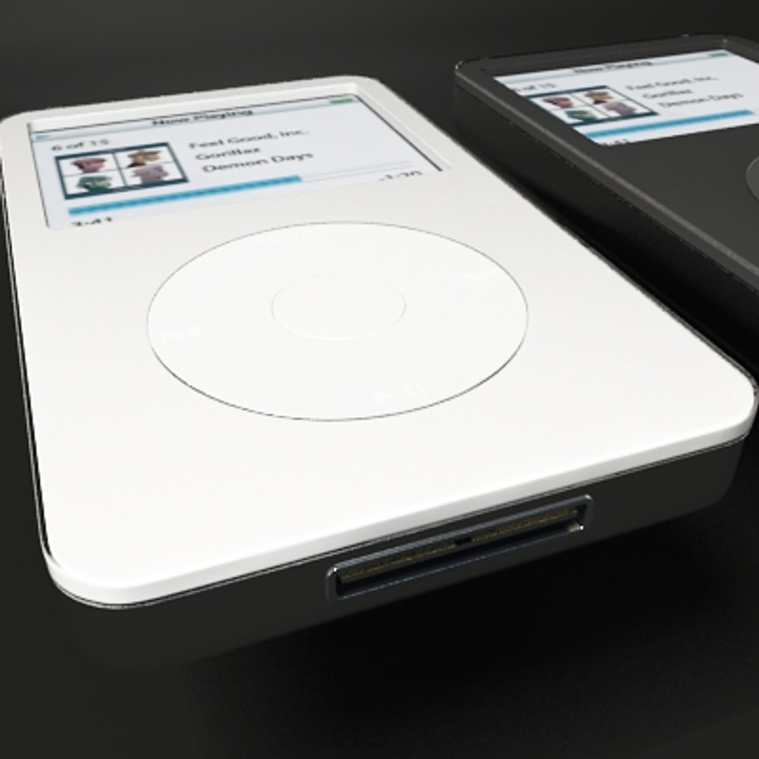 Ipod Apple 3d Model