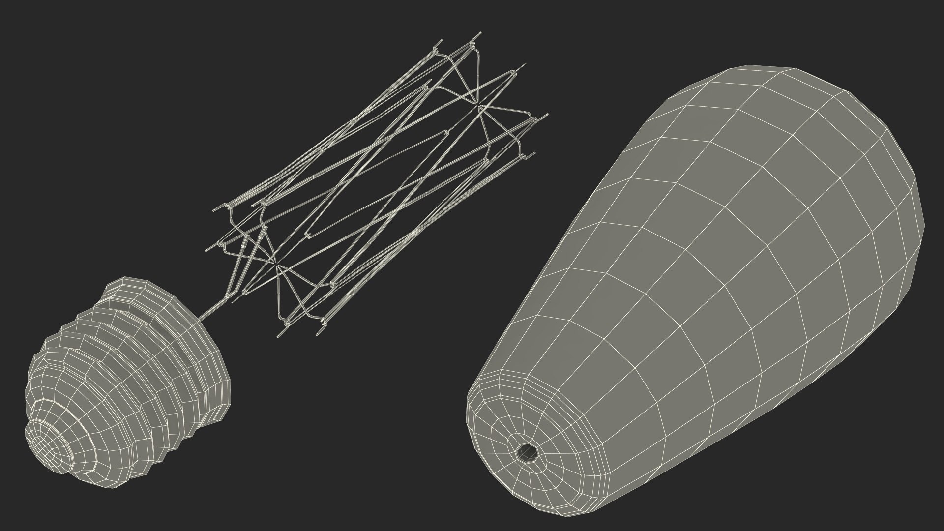 Old Dusty Edison Light Bulb 3D model - TurboSquid 2121163