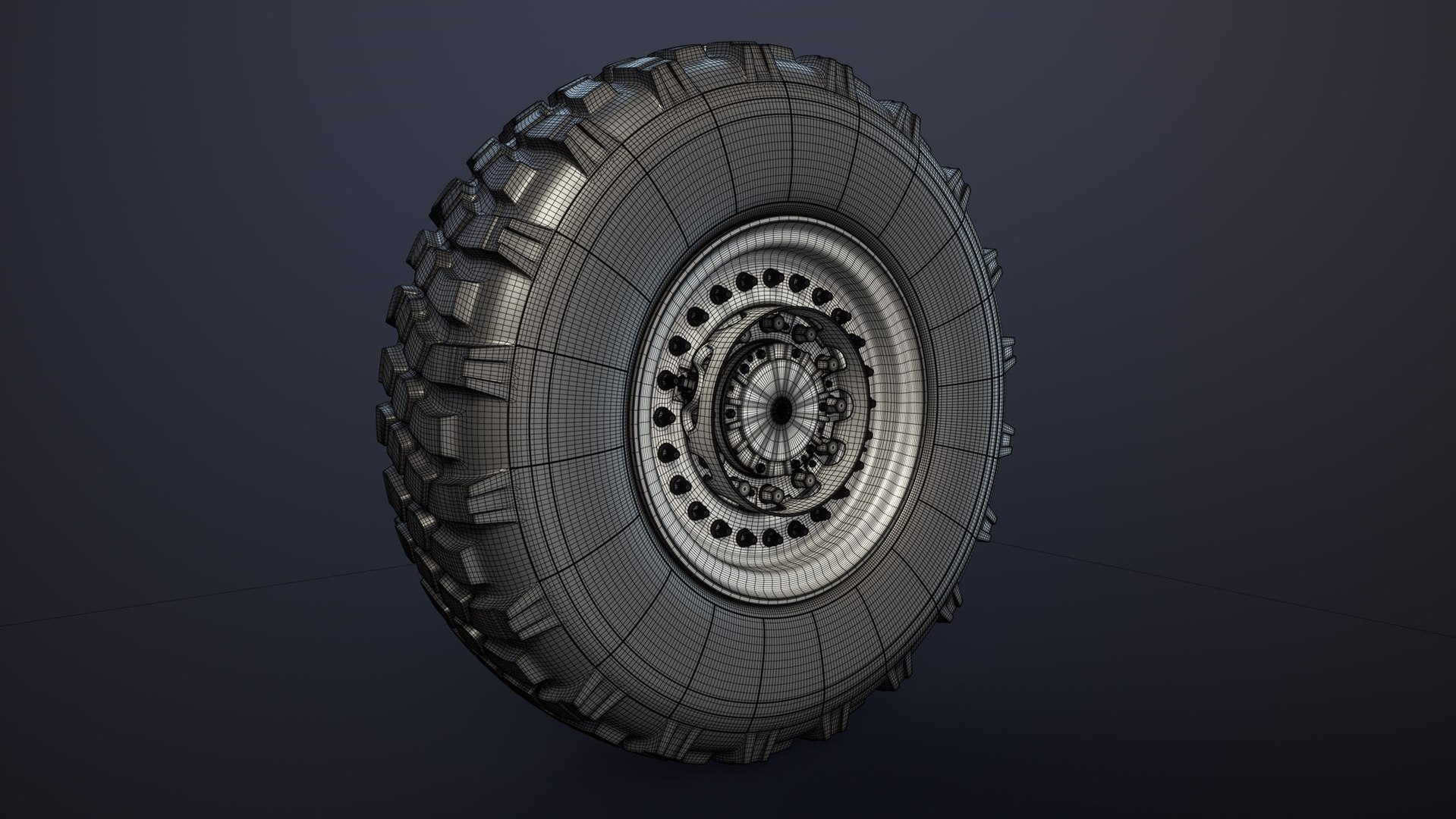 3D Model M1126 Stryker APC Wheel High-Poly - TurboSquid 2354961