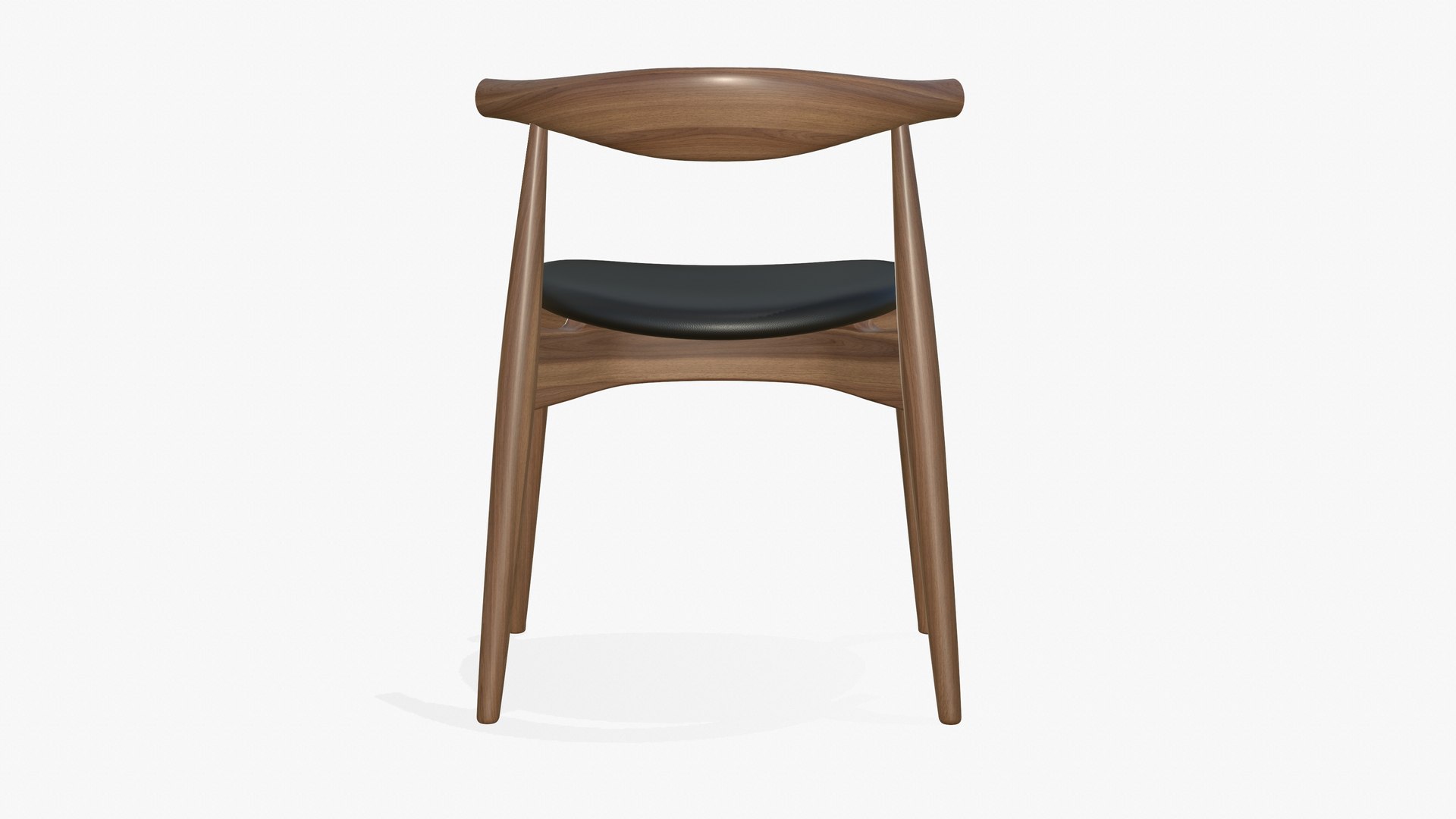 3D Model Dining Chair Wooden Modern - TurboSquid 1861367