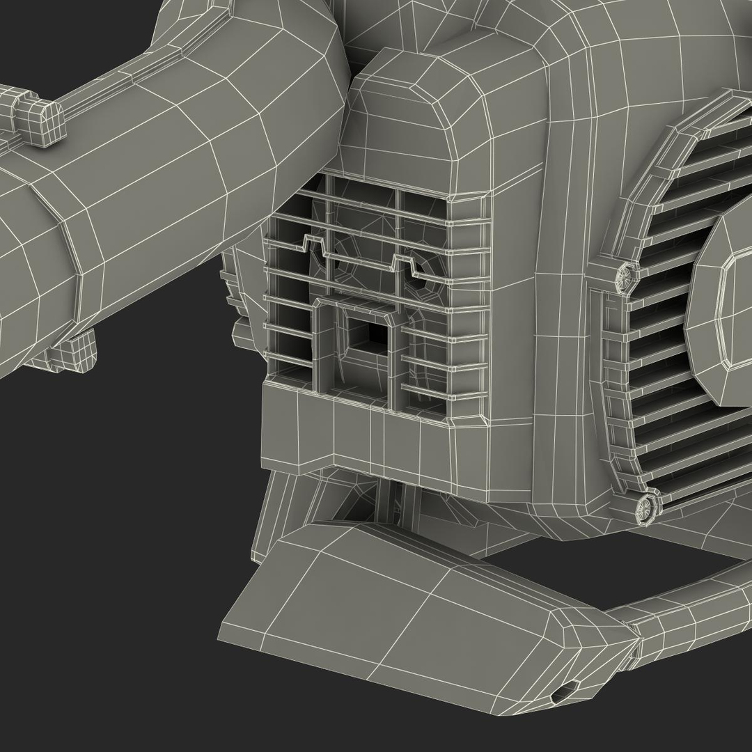 leaf blowers 3d model