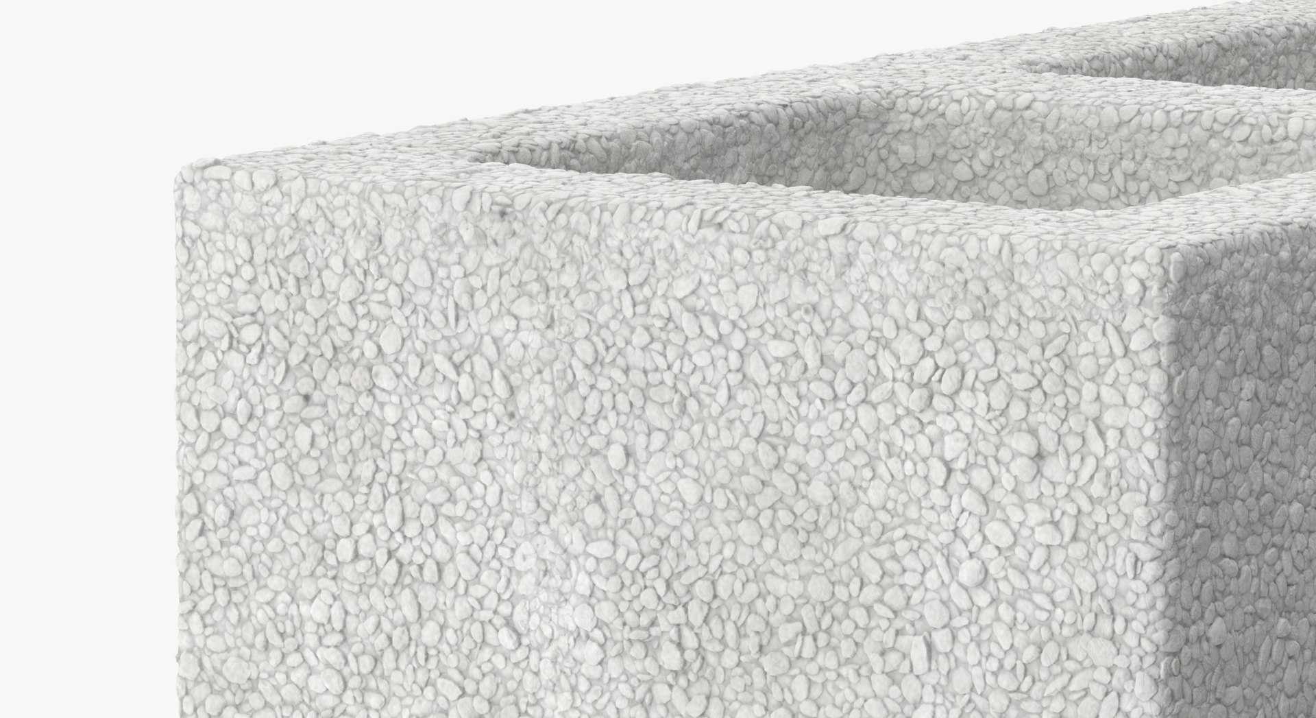 Cinder Block 02 3d Model