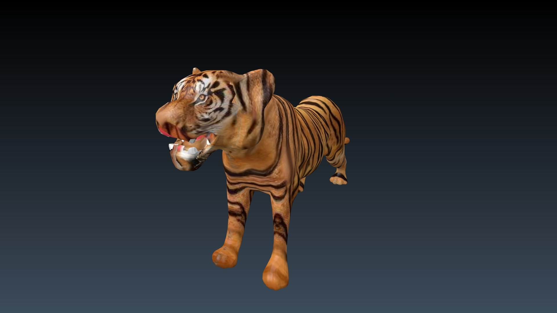 3D Tiger - TurboSquid 1831910