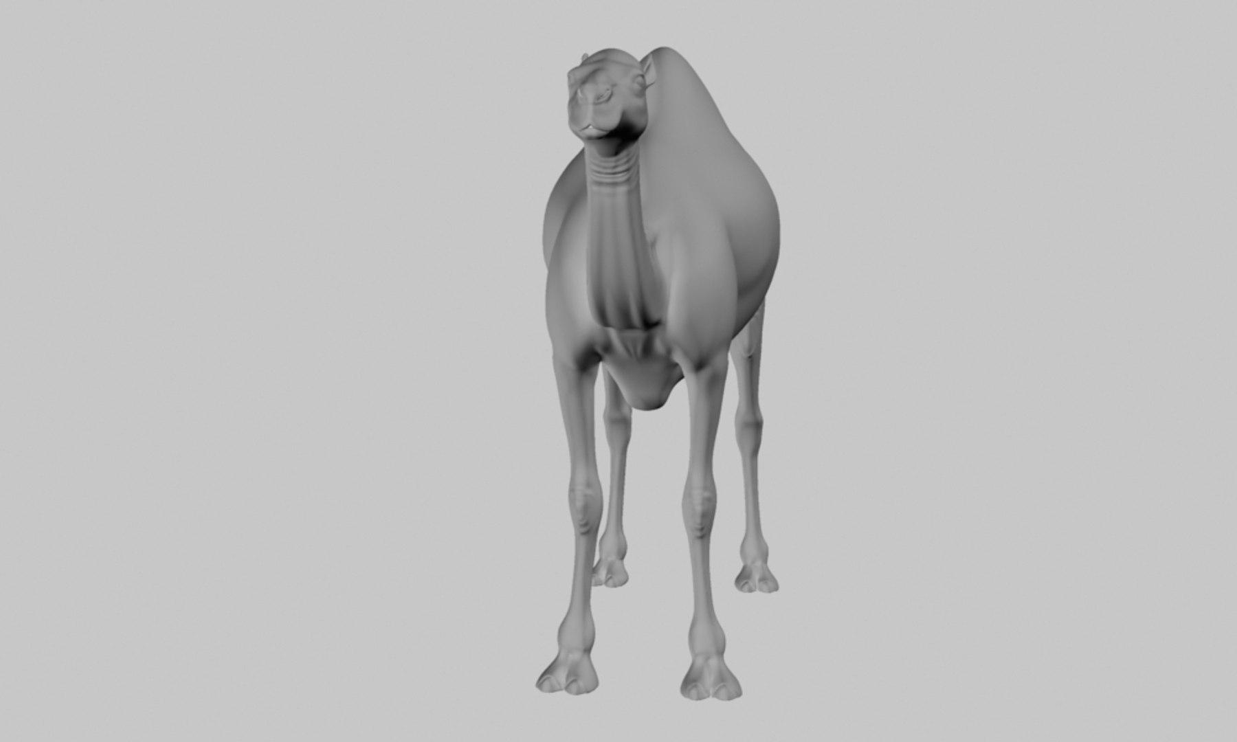 3d Model Camel