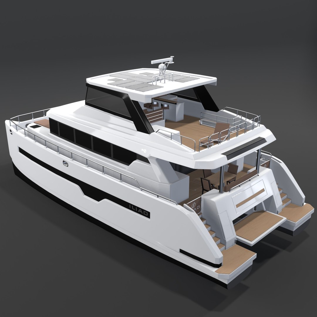 3D Model ILIAD 62 Power Catamaran 3D Luxury Motor Yacht - TurboSquid ...
