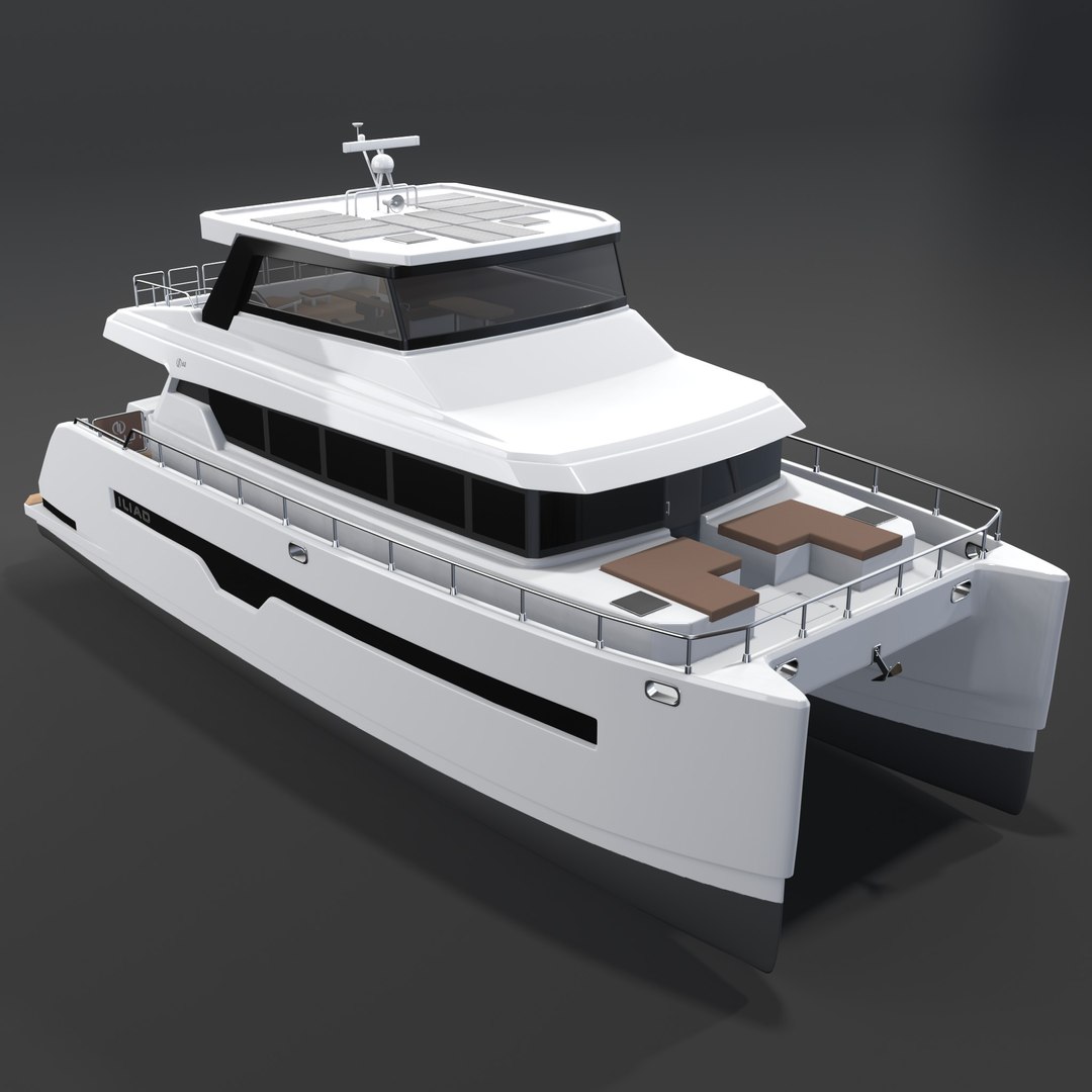 3D Model ILIAD 62 Power Catamaran 3D Luxury Motor Yacht - TurboSquid ...