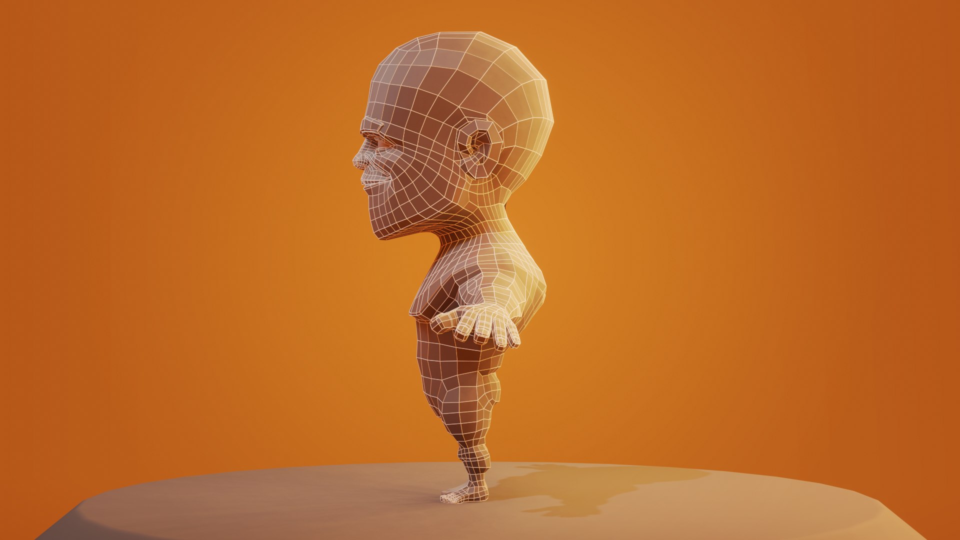 Base Mesh Man 3D Model - TurboSquid 1673221