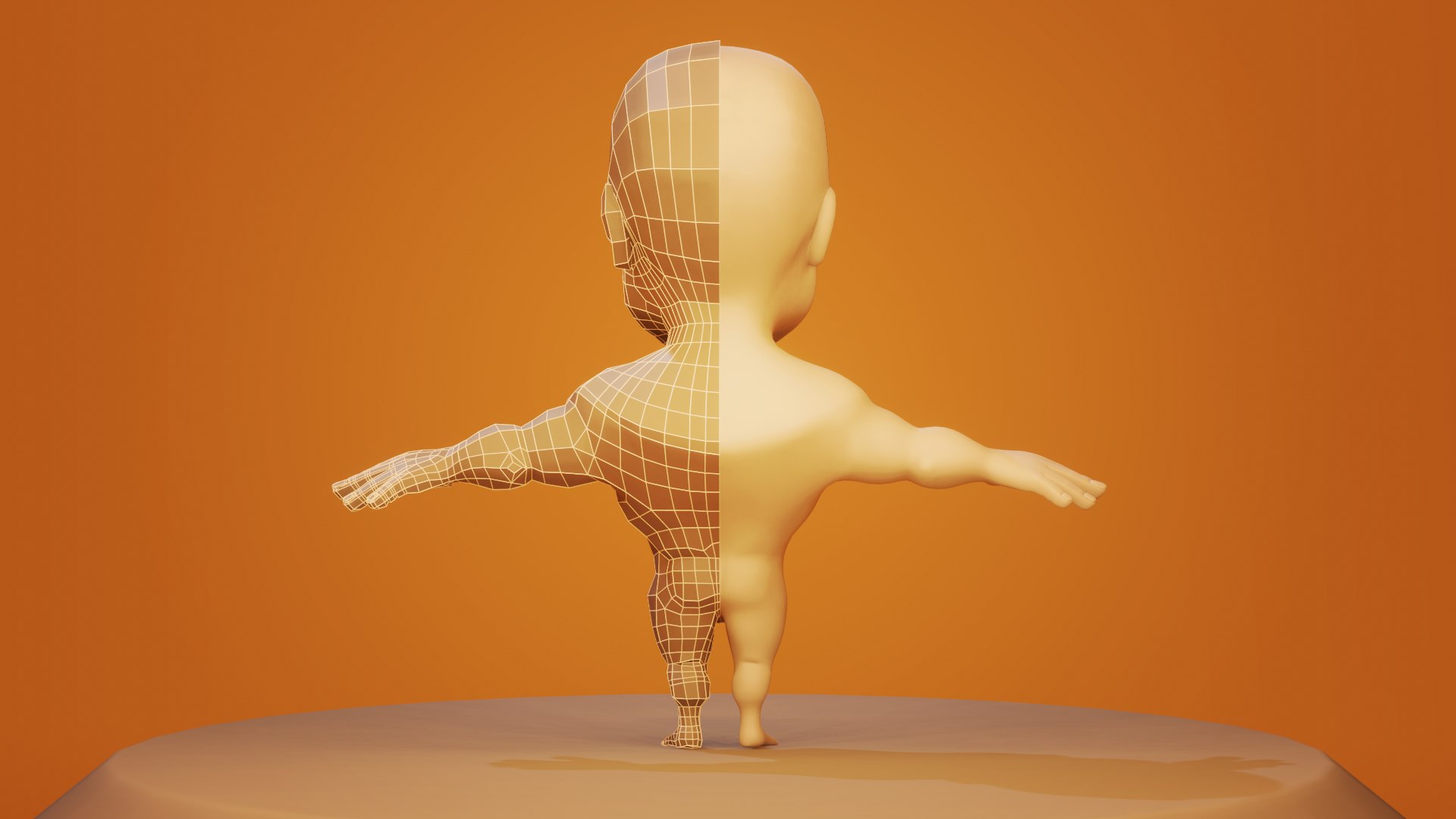 Base Mesh Man 3D Model - TurboSquid 1673221