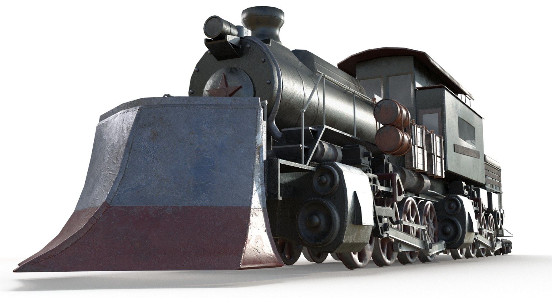 3D Locomotive Train - TurboSquid 1556260