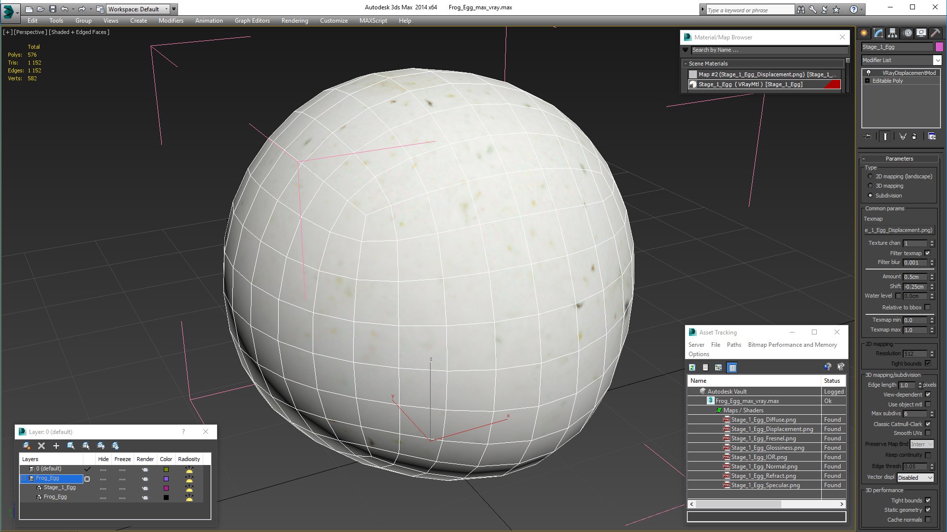 Frog Egg 3D model - TurboSquid 1719526