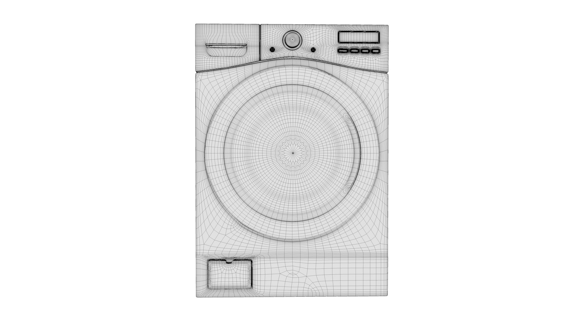 3D Model Lg Washing - TurboSquid 1668981