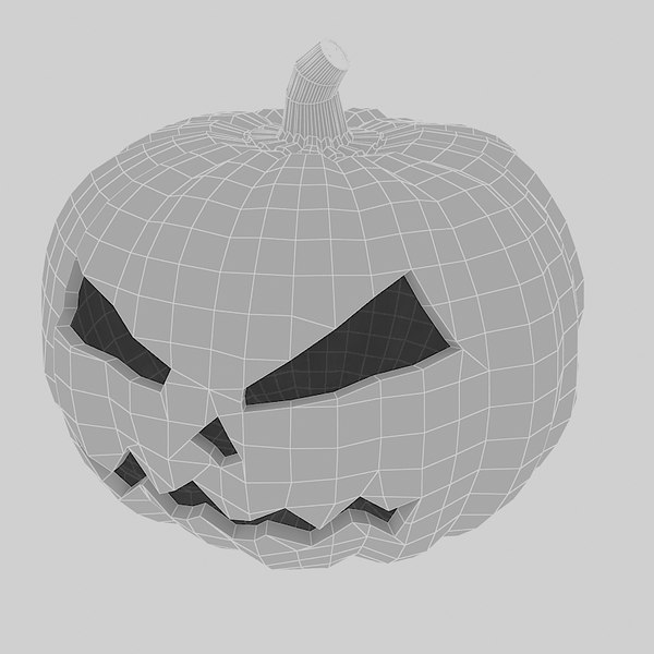 free halloween pumpkin 3d model