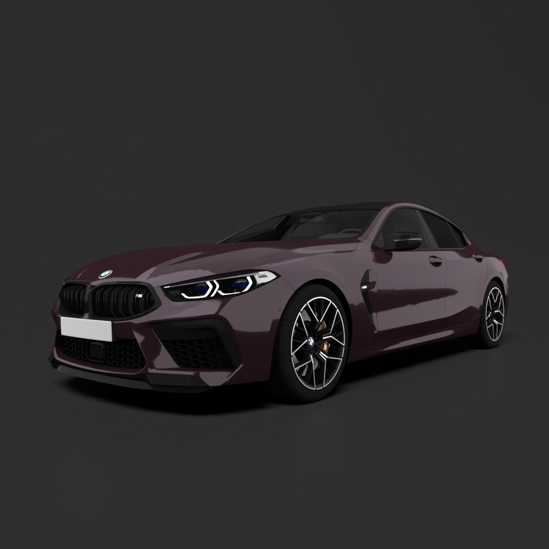3D BMW M8 Competition Gran Coupe BMW M8 Gran Coupe BMW M850i XDrive Gran Coupe - TurboSquid 2397781