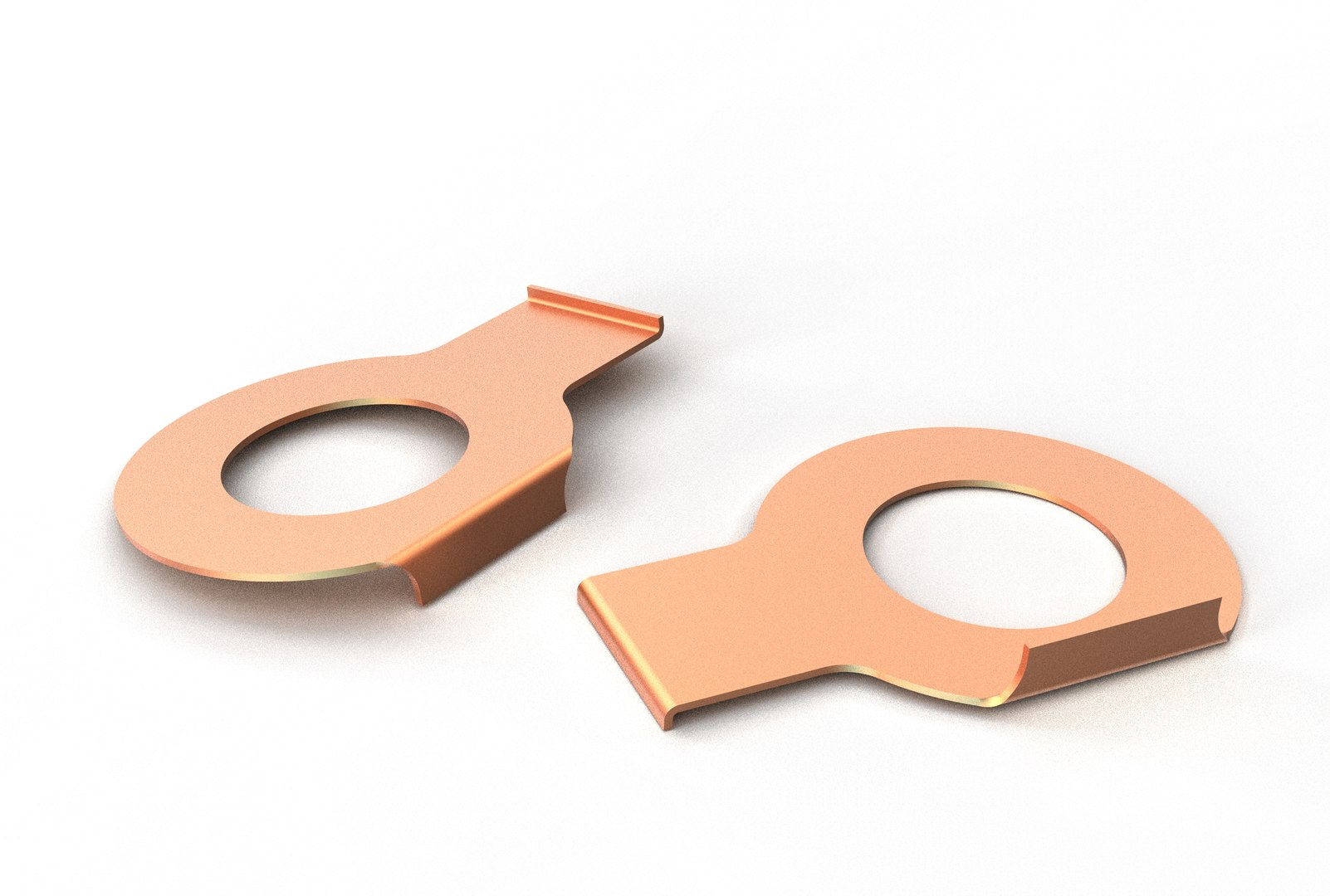 Locking tab washer model - TurboSquid 1525241