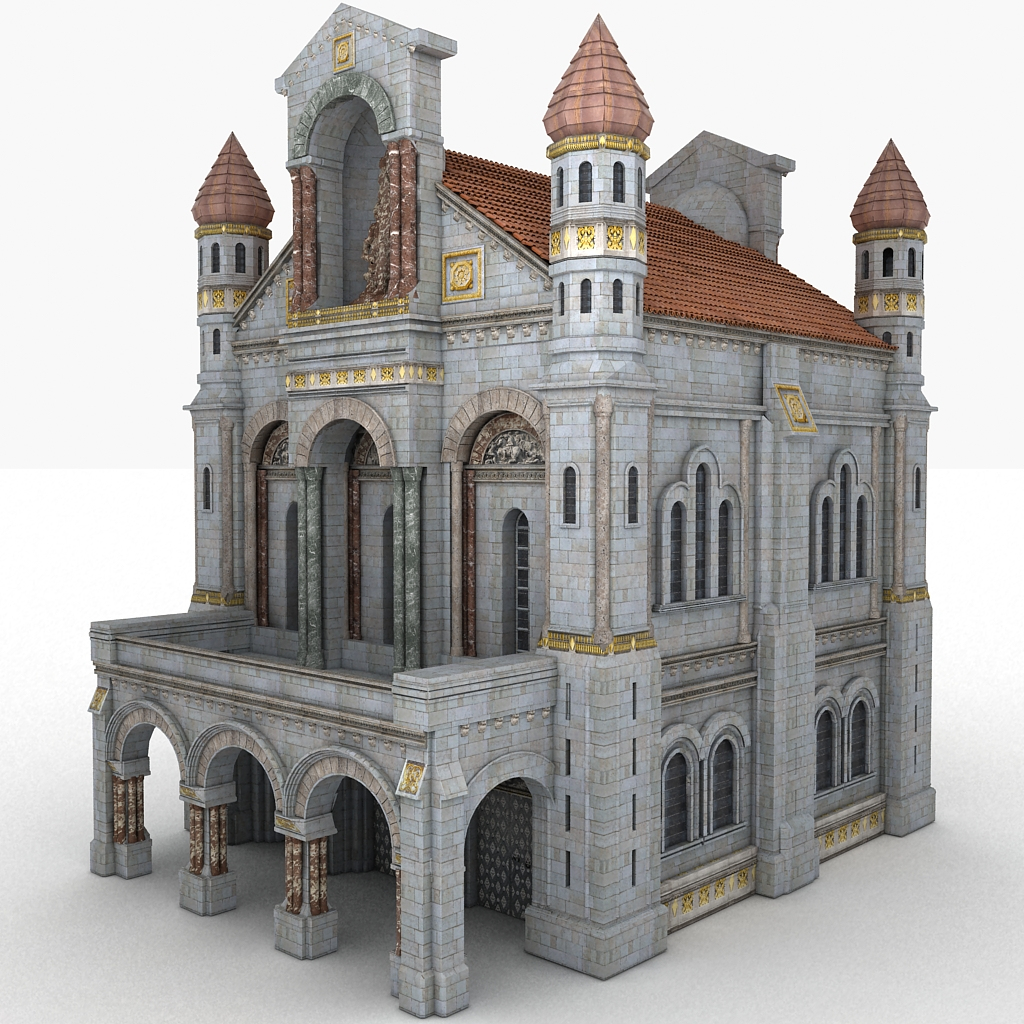 3d building model