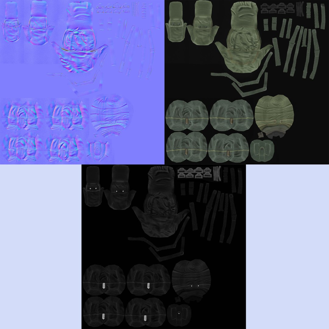 soldier rfile 3d model