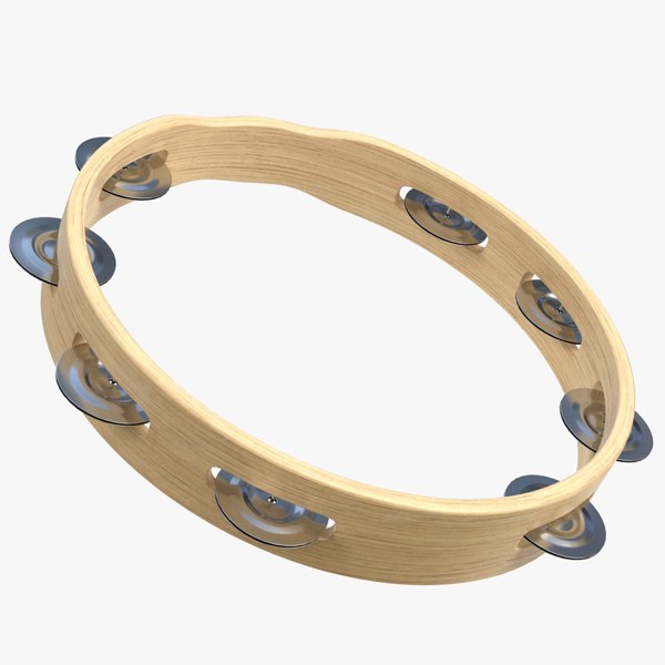 Open tambourine 3D model - TurboSquid 1350549