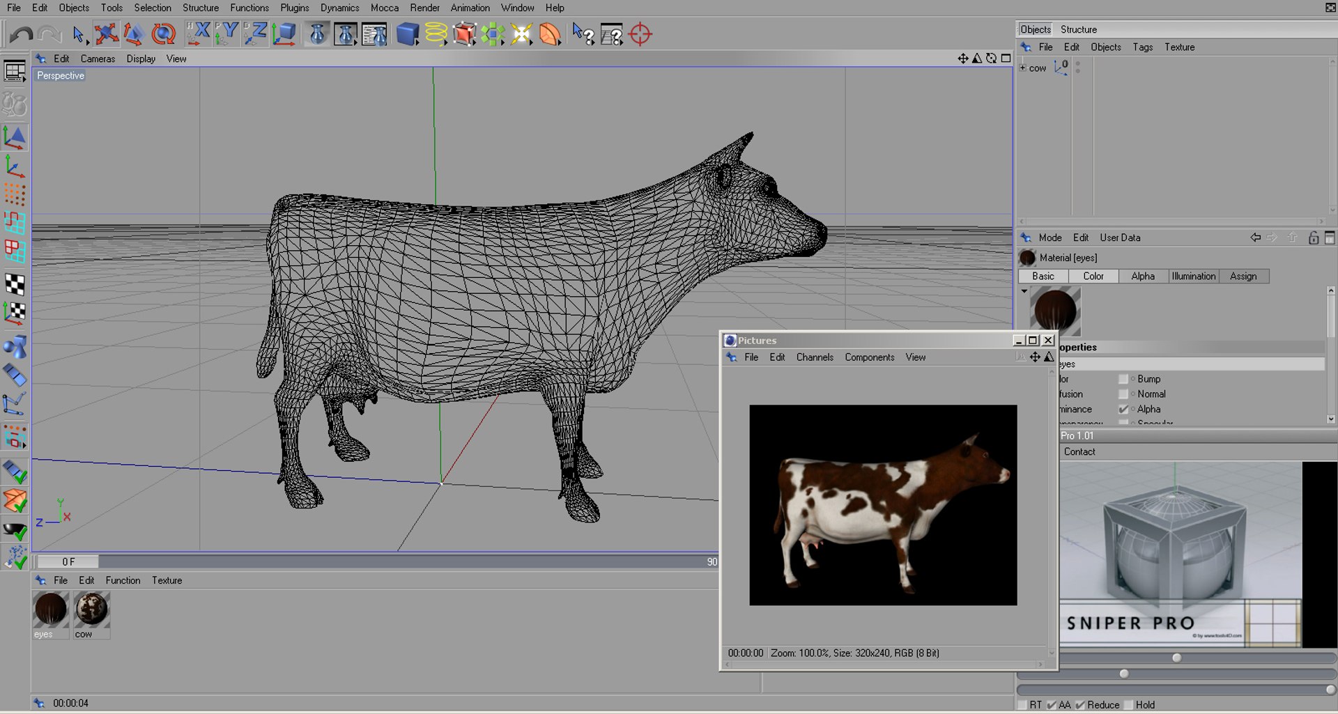 Cow C4d