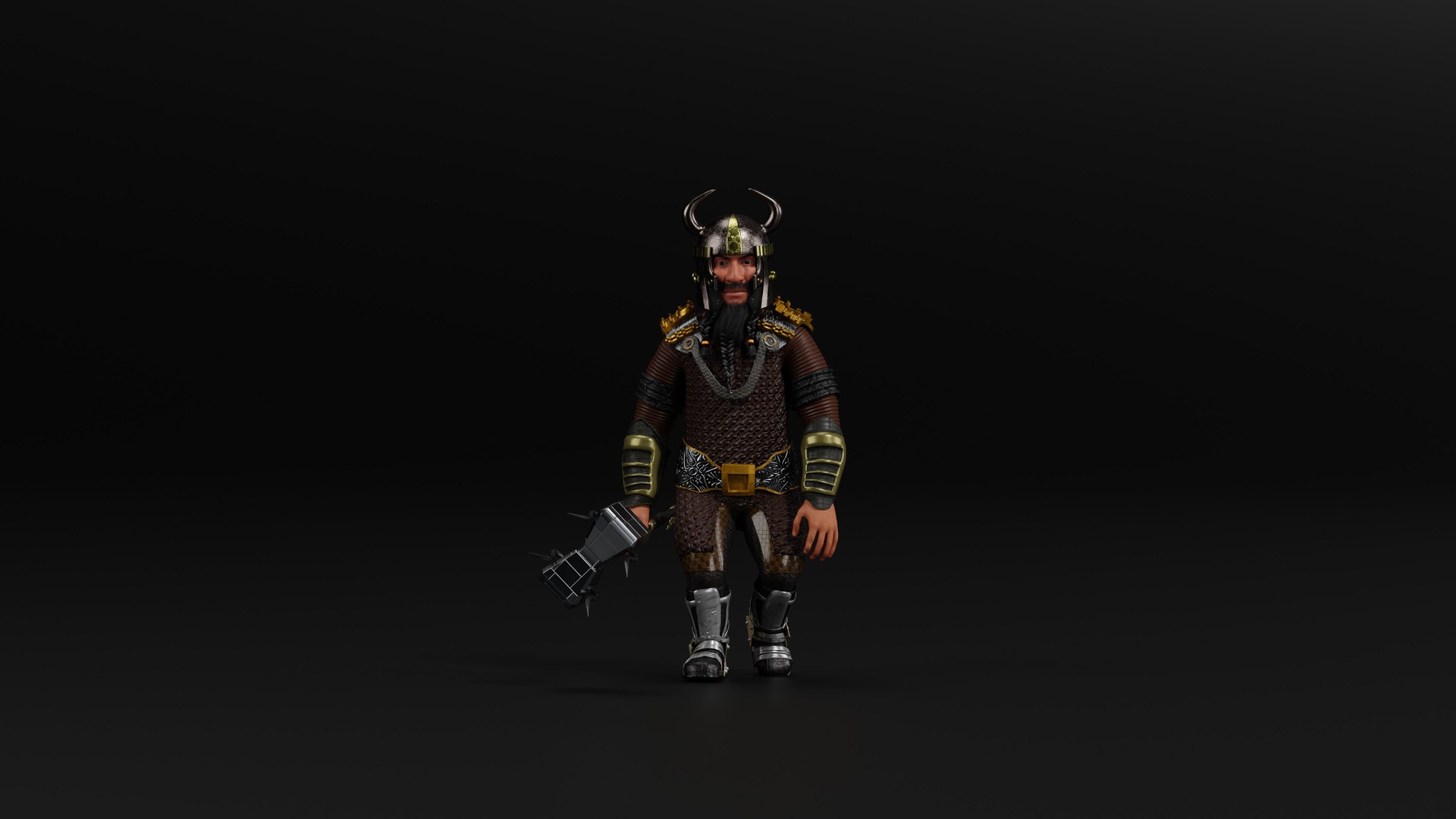 3D Dwarf - TurboSquid 2179356