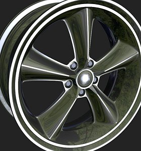 3d model wheels rim